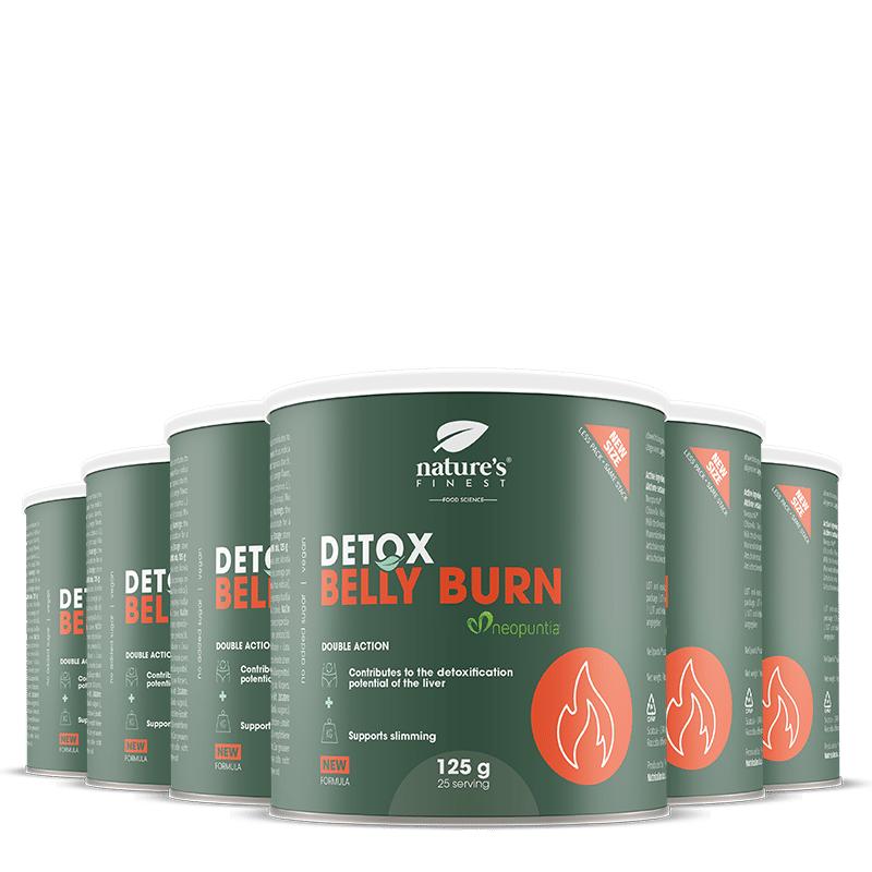 100% Belly Burn + DETOX | Balení 4 kusy | Organické | Nejlepší nápoj ...