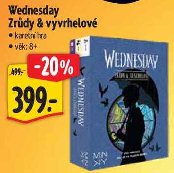 Sleva - Wednesday Zrůdy & vyvr Wednesday Zrůdy & vyvrhelové - Albert ...