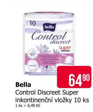 Sleva - Bella Control Discreet Bella Control Discreet Super ...
