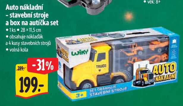 Sleva - Auto nákladní - staveb Auto nákladní - stavební stroje a box na ...