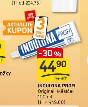 Sleva - INDULONA PROFI Originá INDULONA PROFI Originál, Měsíček 100 ml ...