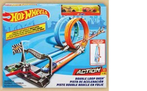 Sleva - Hot Wheels® Autodráha Hot Wheels® Autodráha Double Loop Dash ...