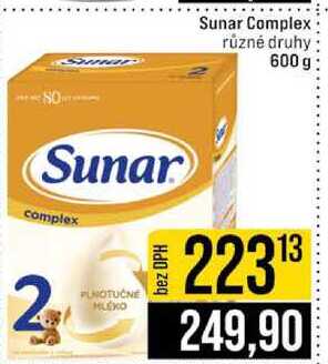 Sleva - Sunar Complex různé dr Sunar Complex různé druhy 600 g - JIP ...