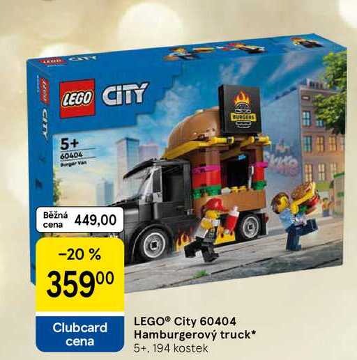 Sleva - LEGO® City 60404 Hambu LEGO® City 60404 Hamburgerový truck 5 ...