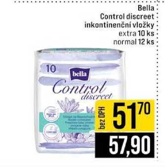 Sleva - Bella Control discreet Bella Control discreet inkontinenční ...
