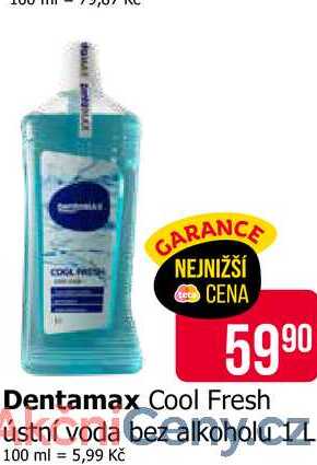 Sleva - Dentamax Cool Fresh ús Dentamax Cool Fresh ústní voda bez ...